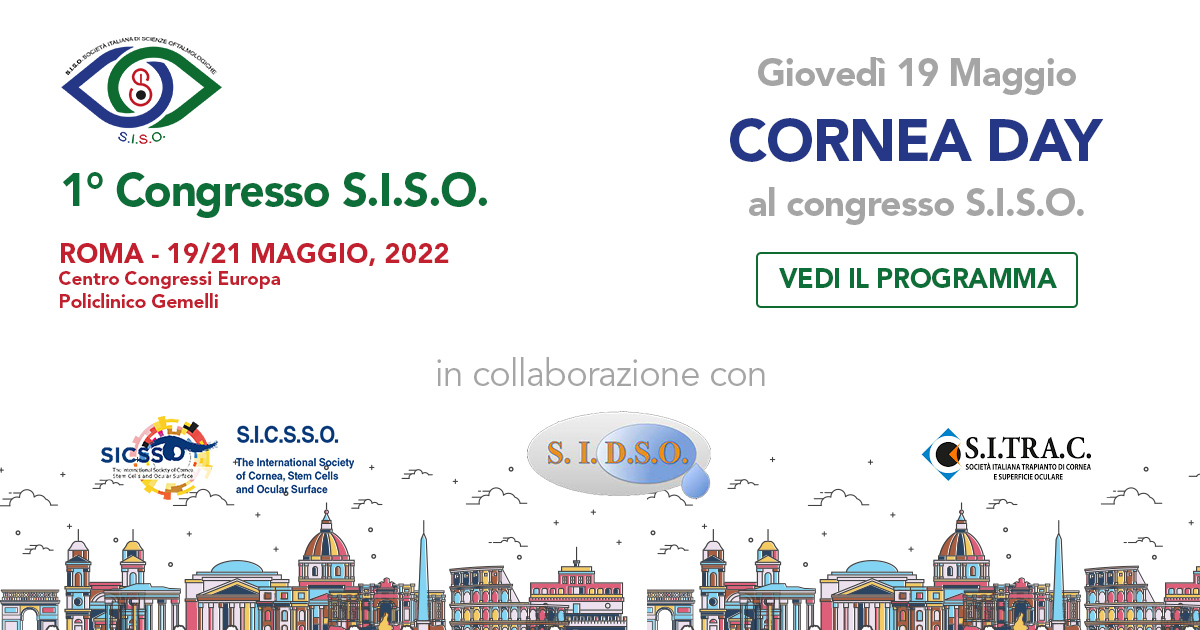 CORNEA DAY al Congresso S.I.S.O. - SICSSO 2026